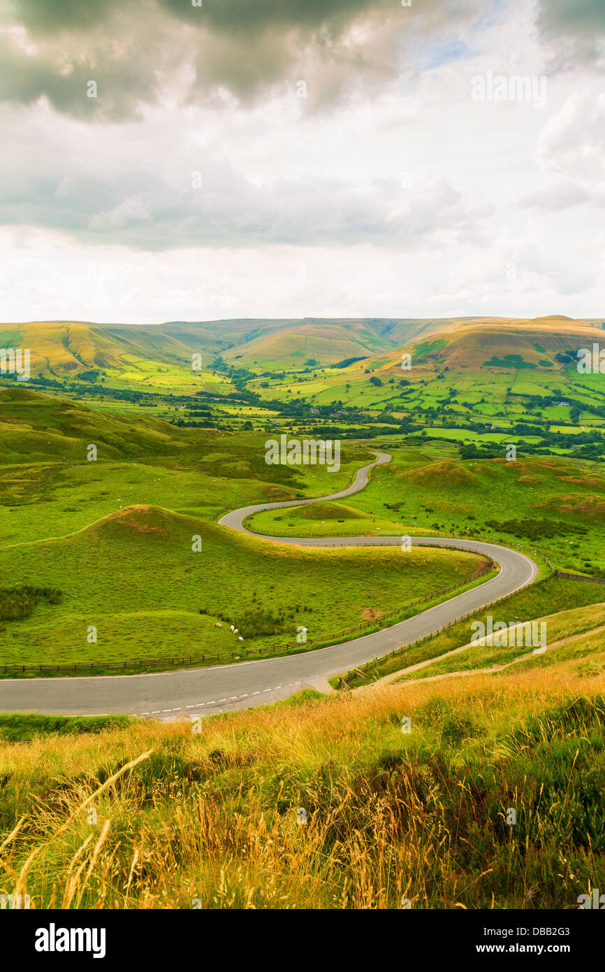 The road to mam tor hi-res stock photography and images - Alamy