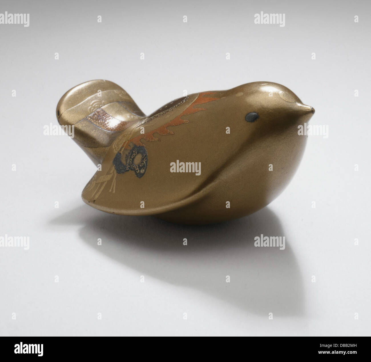 This artwork features a stylized representation of a sparrow ...