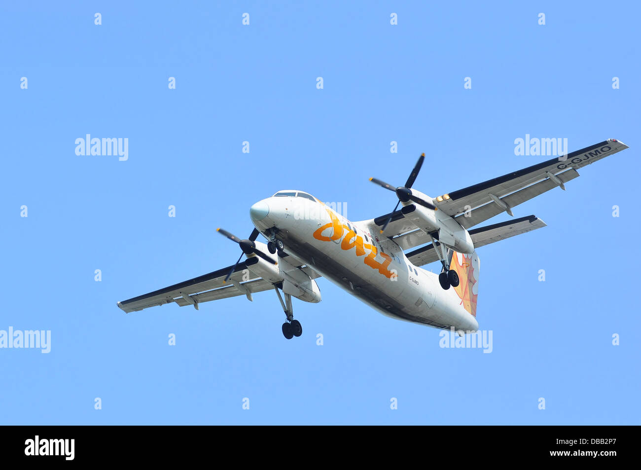 CANADA, QUEBEC, MONTREAL - JUNE 24: Air Canada Jazz flight taking off ...