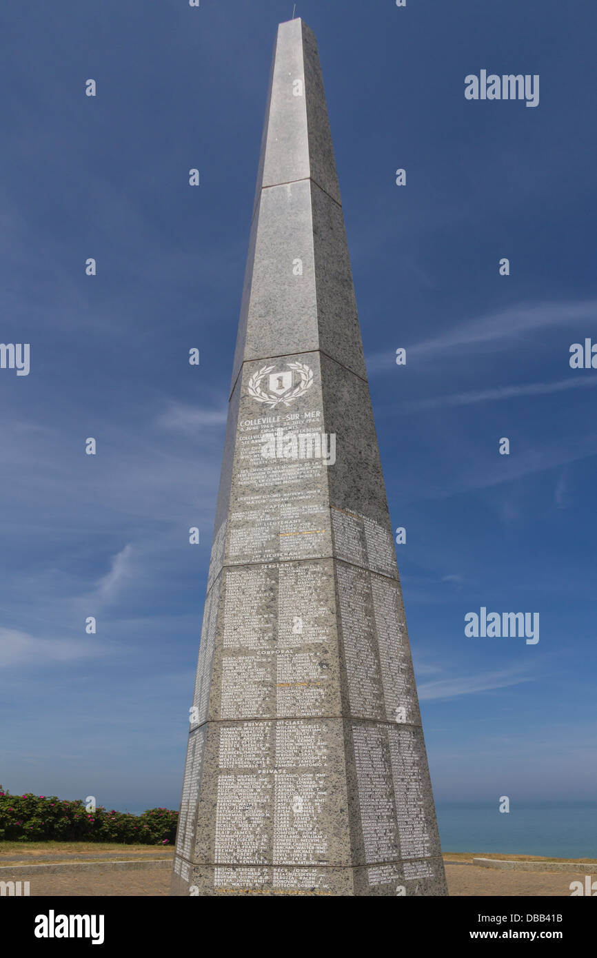 Normandy ww2 memorial hi-res stock photography and images - Alamy