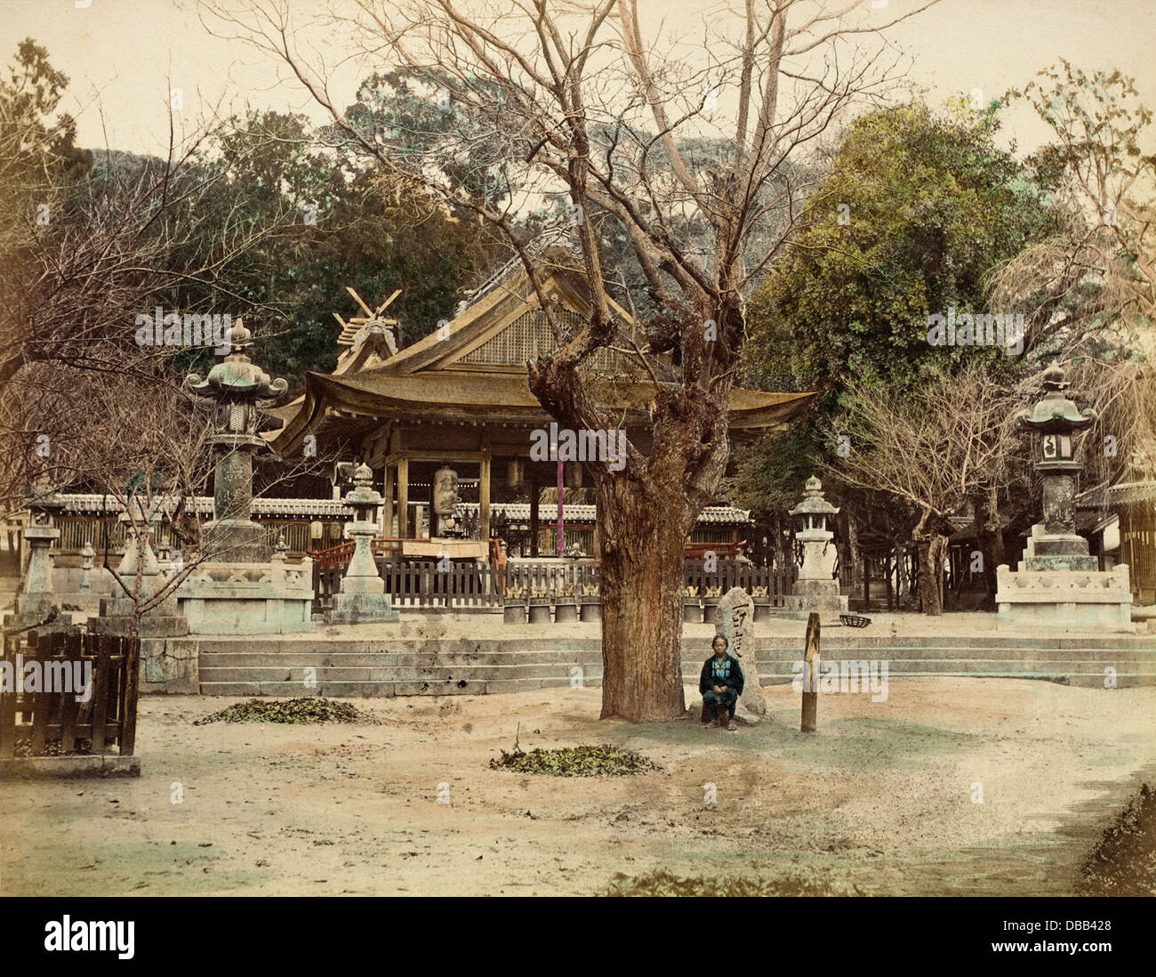 Ikuta Temple High Resolution Stock Photography and Images - Alamy