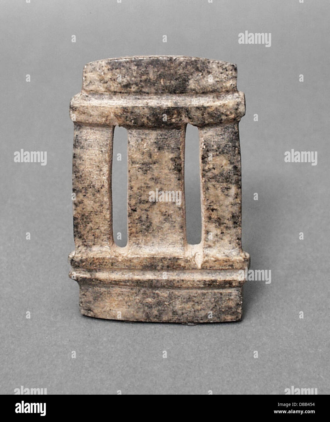 This small temple model represents an architectural structure from ...