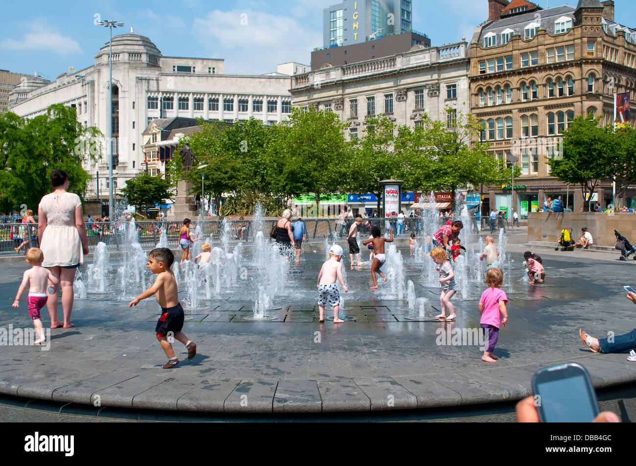 Manchester park summer hi-res stock photography and images - Alamy