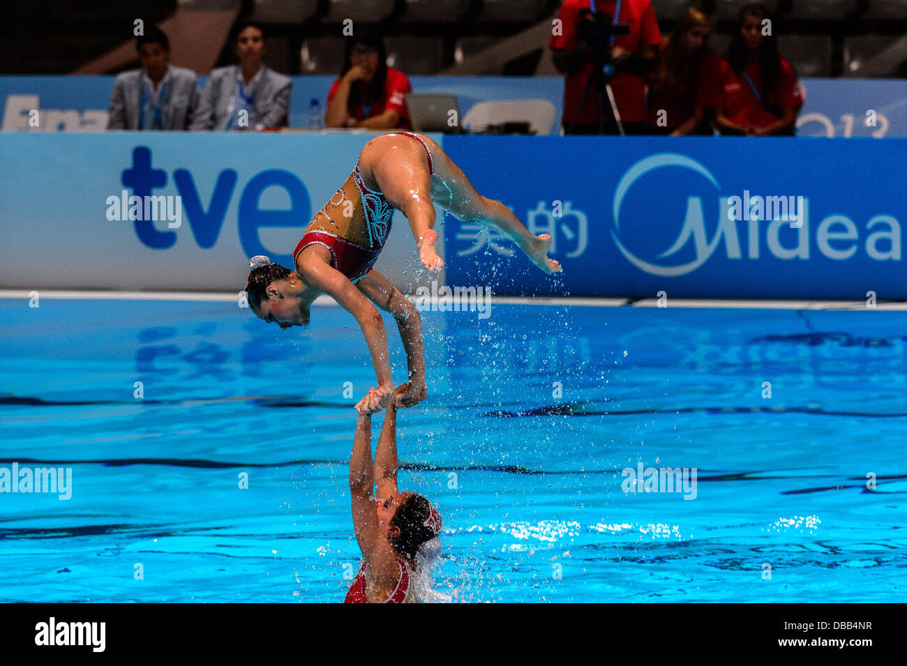 Spanish synchronized swimming team High Resolution Stock Photography ...