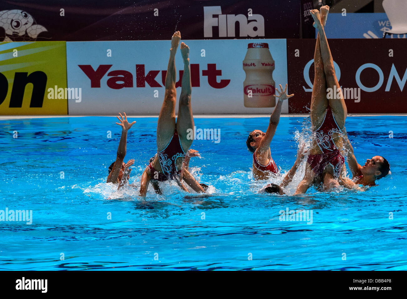 Spanish synchronized swimming team hi-res stock photography and images ...