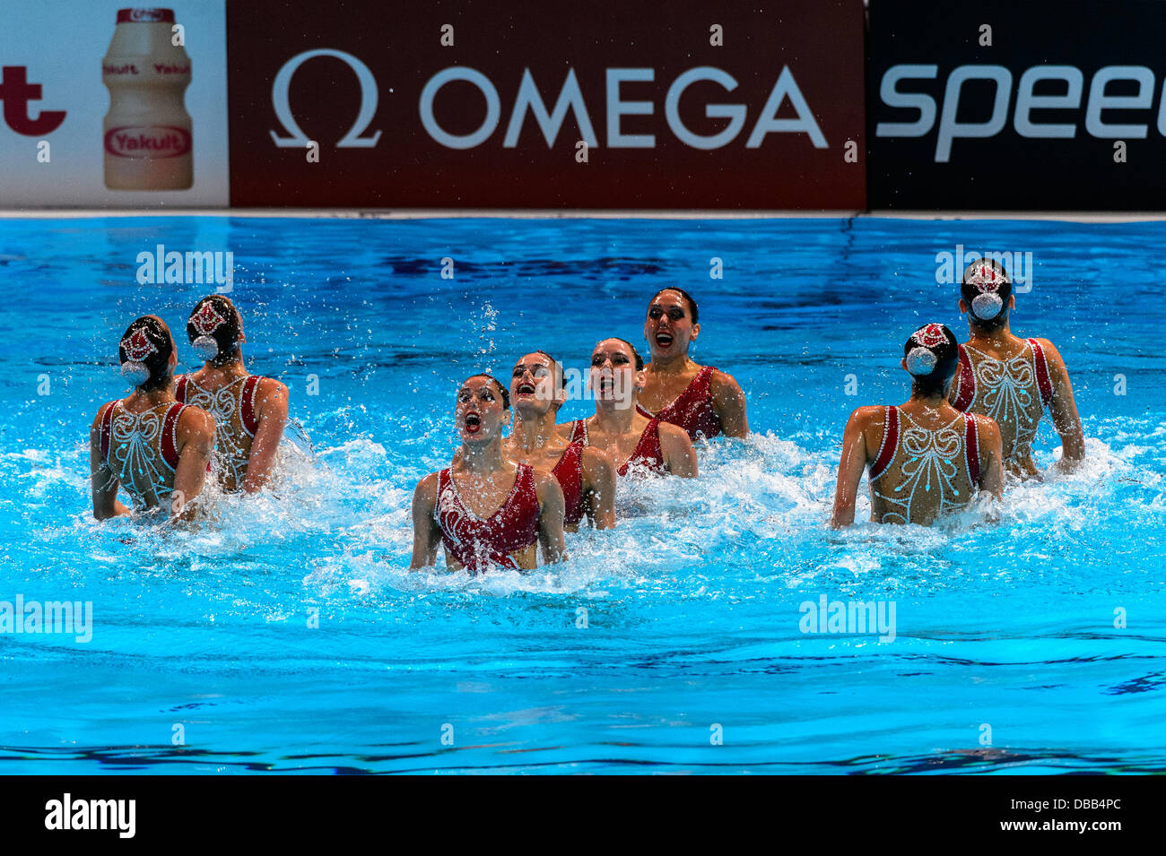 Spanish synchronized swimming team High Resolution Stock Photography ...