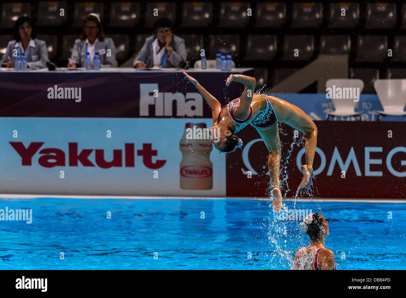 Spanish synchronized swimming team High Resolution Stock Photography ...