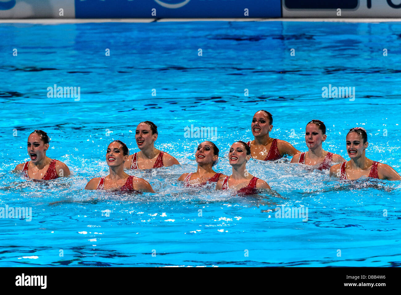 Spanish synchronized swimming team High Resolution Stock Photography ...