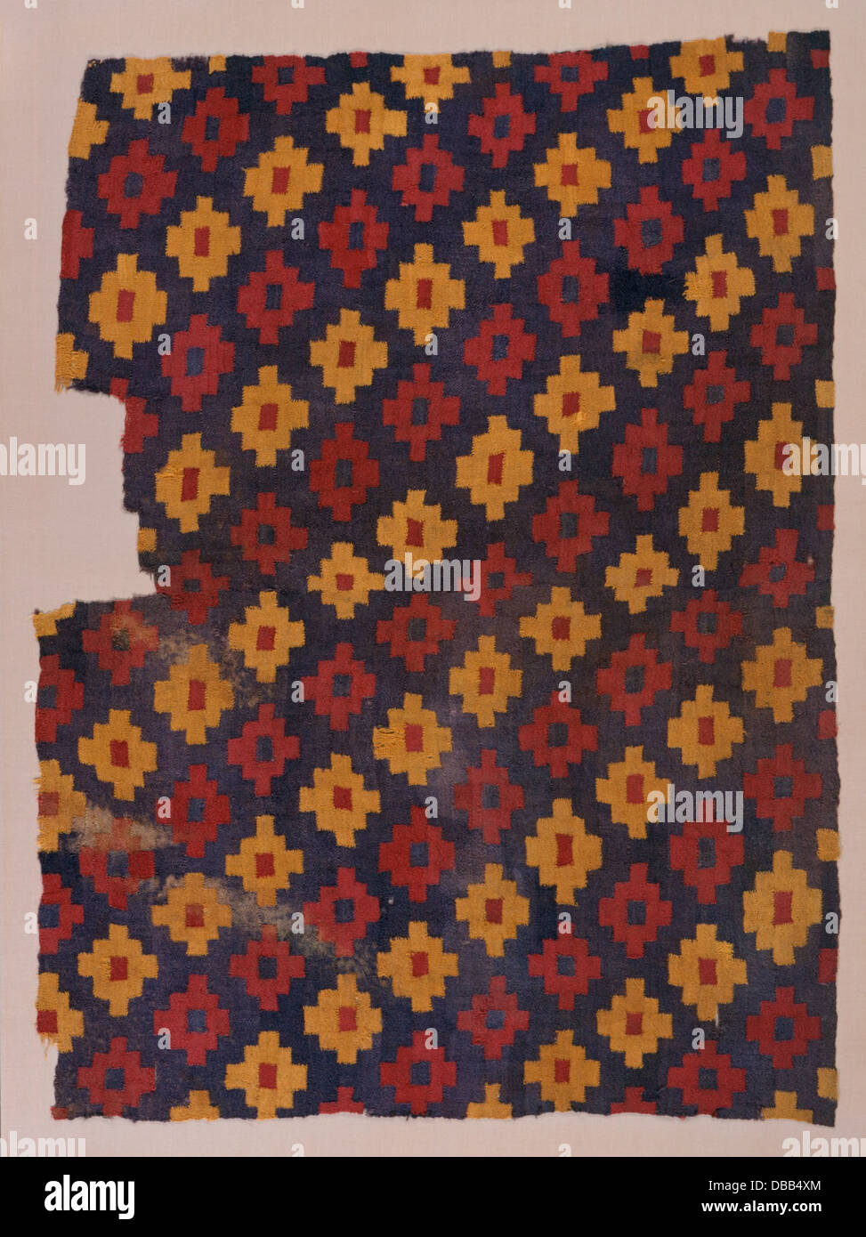 A textile fragment preserved in the Los Angeles County Museum of Art ...