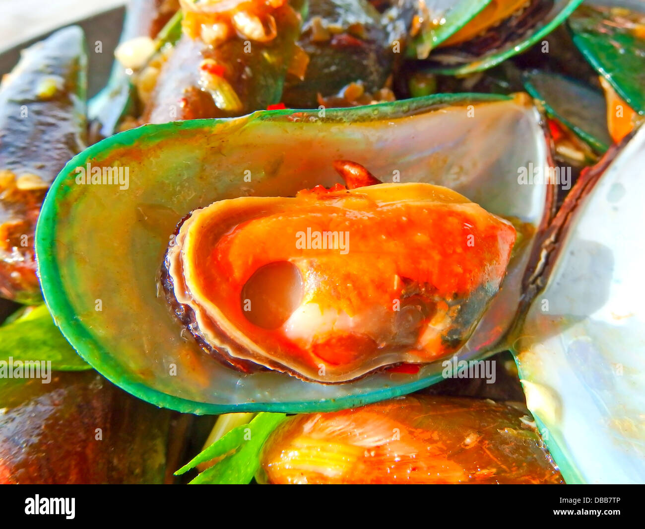 Spicy mussels hi-res stock photography and images - Alamy