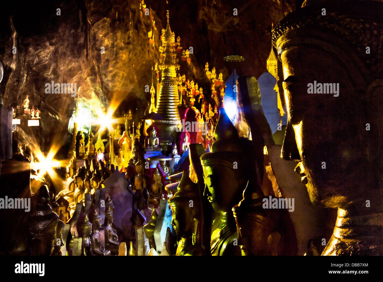 Myanmar cave hi-res stock photography and images - Alamy