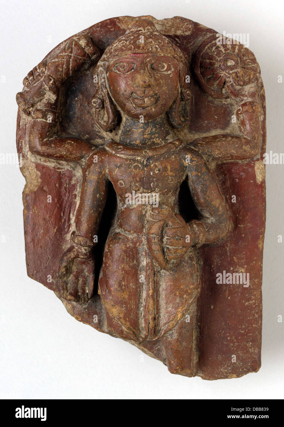 This sculpture depicts Vishnu in his Vamana incarnation, one of his ten ...