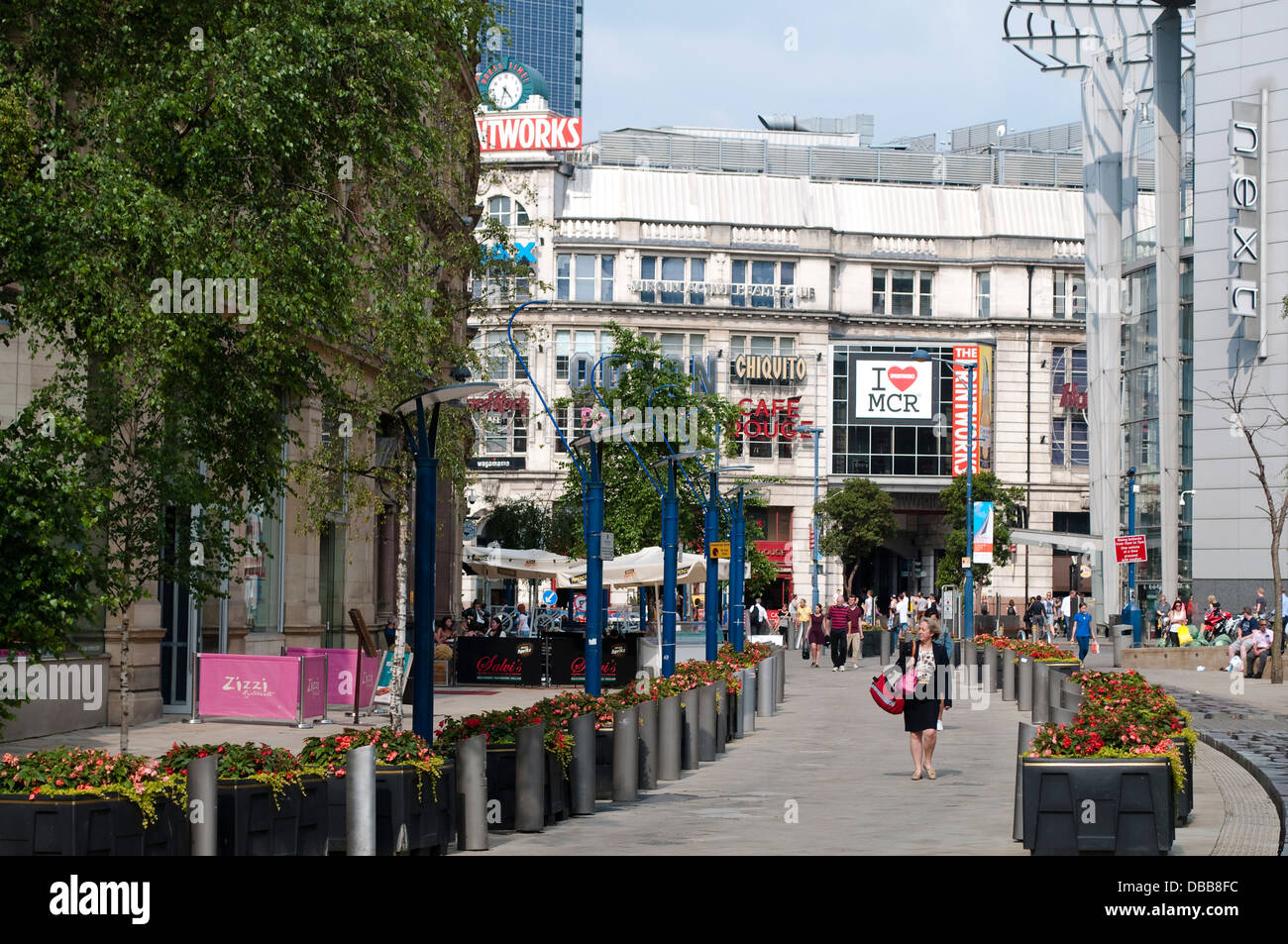 Selfridges exchange square hi-res stock photography and images - Alamy