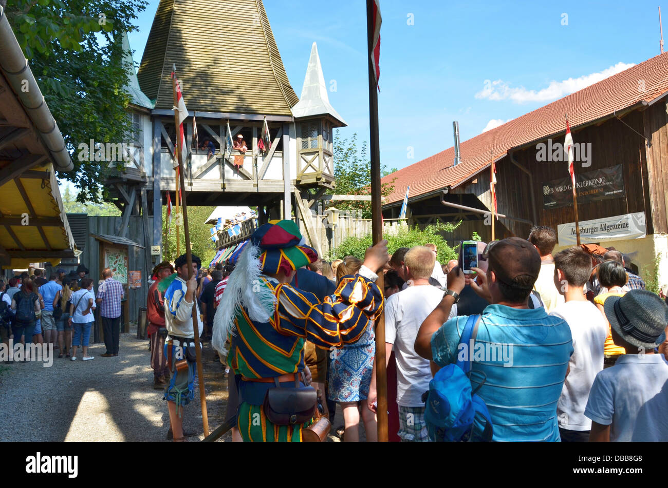 Kaltenberg Tournament, Bavaria, Germany, the world's largest medieval ...