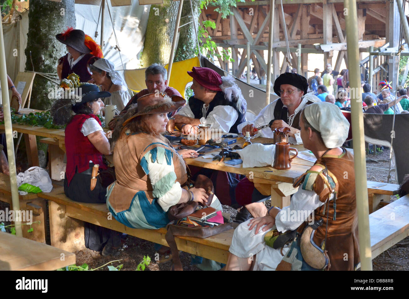 Kaltenberg Tournament, Bavaria, Germany, the world's largest medieval ...