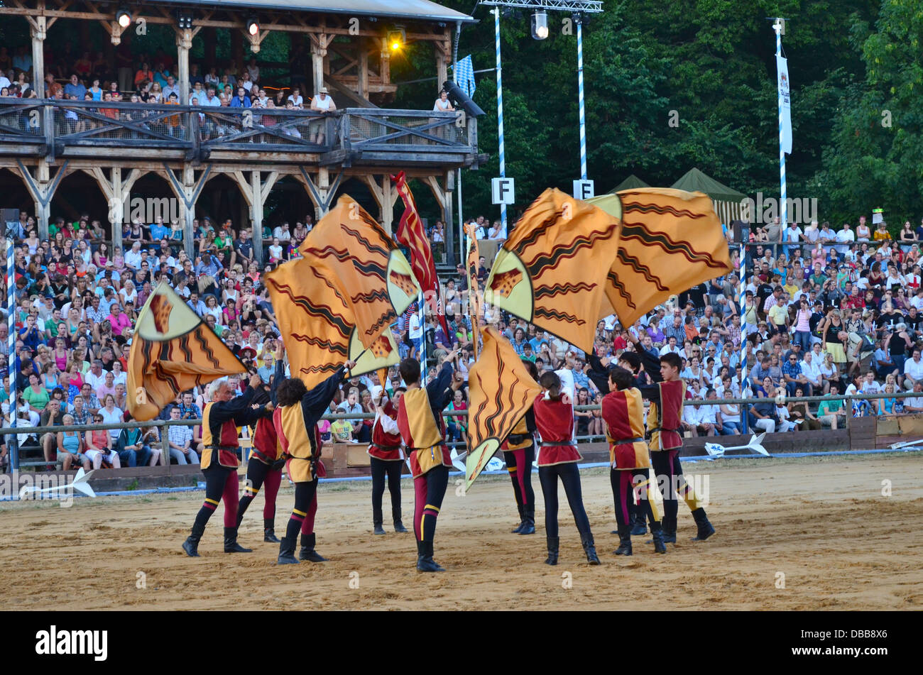 Kaltenberg Tournament, Bavaria, Germany, the world's largest medieval ...
