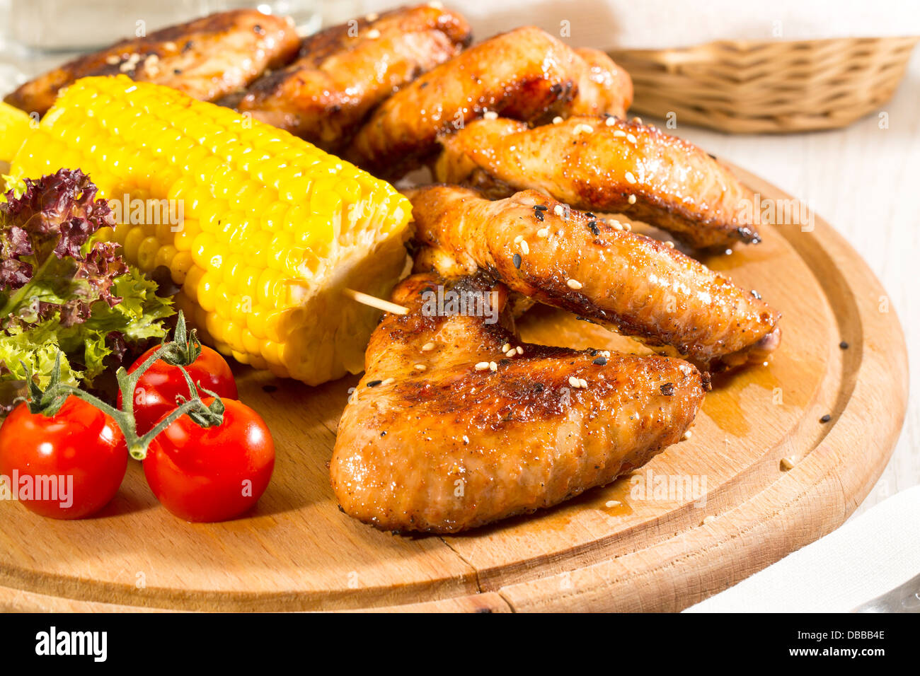 Gourmet grilled food collection hi-res stock photography and images - Alamy