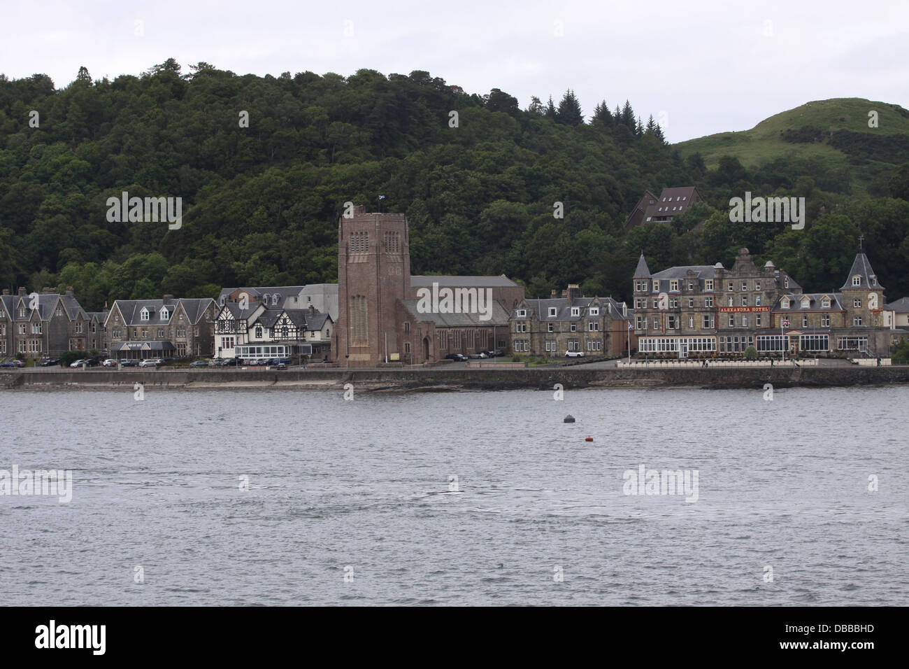 Oban waterfront Scotland July 2013 Stock Photo - Alamy