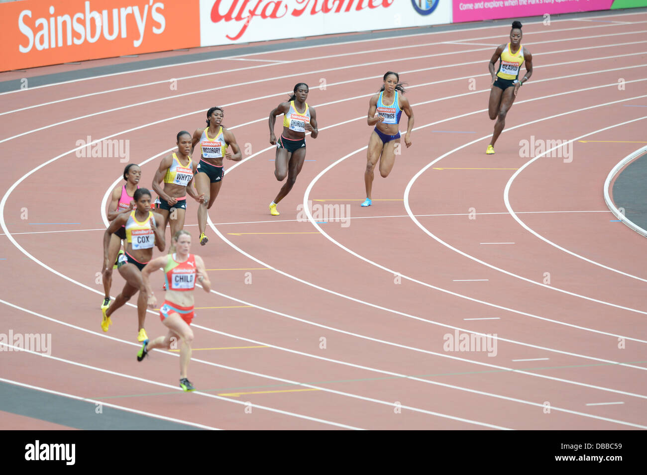 400m track hi-res stock photography and images - Alamy