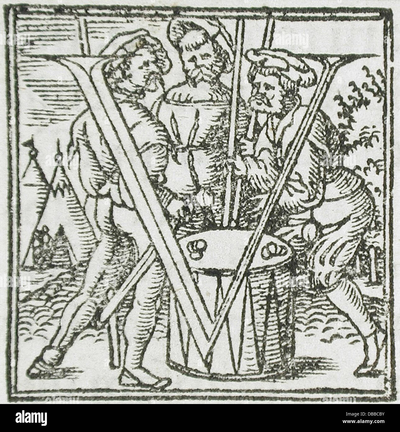 These ornamental letters, representing an artistic take on alphabetic ...