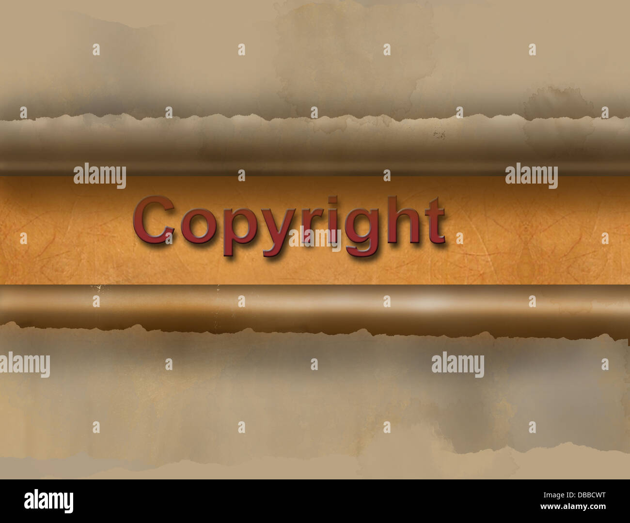 Horizontal ripped paper for background made in 2d software Stock Photo ...