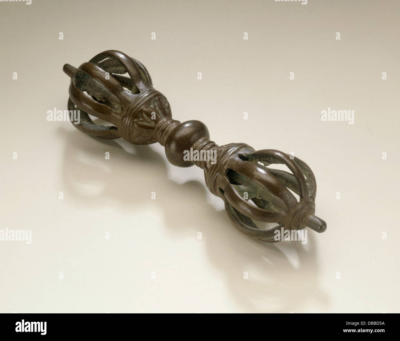 This thunderbolt-shaped object, known as a Vajra or Dorje in Tibetan ...