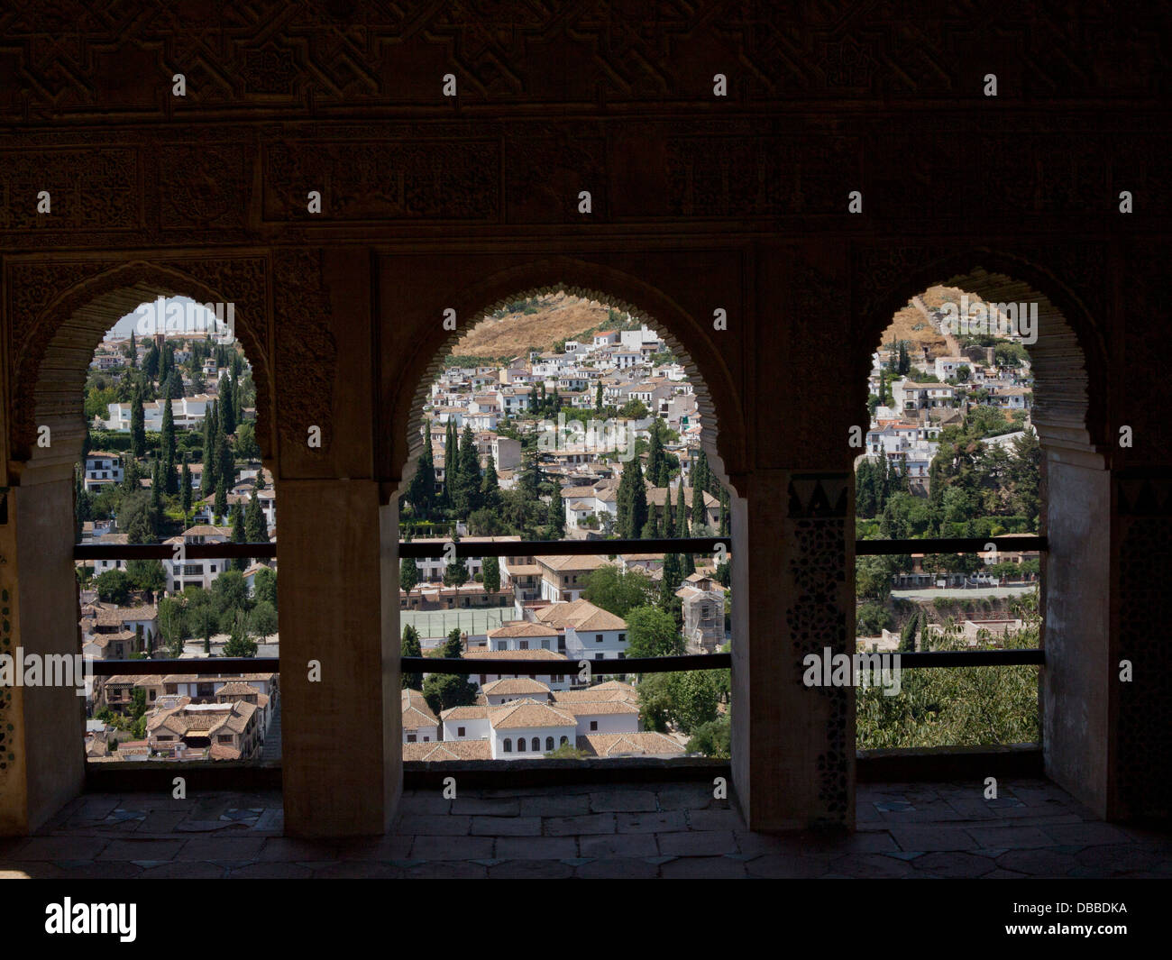 Views of Granada from the Alhambra, Andalucia, Spain Stock Photo - Alamy
