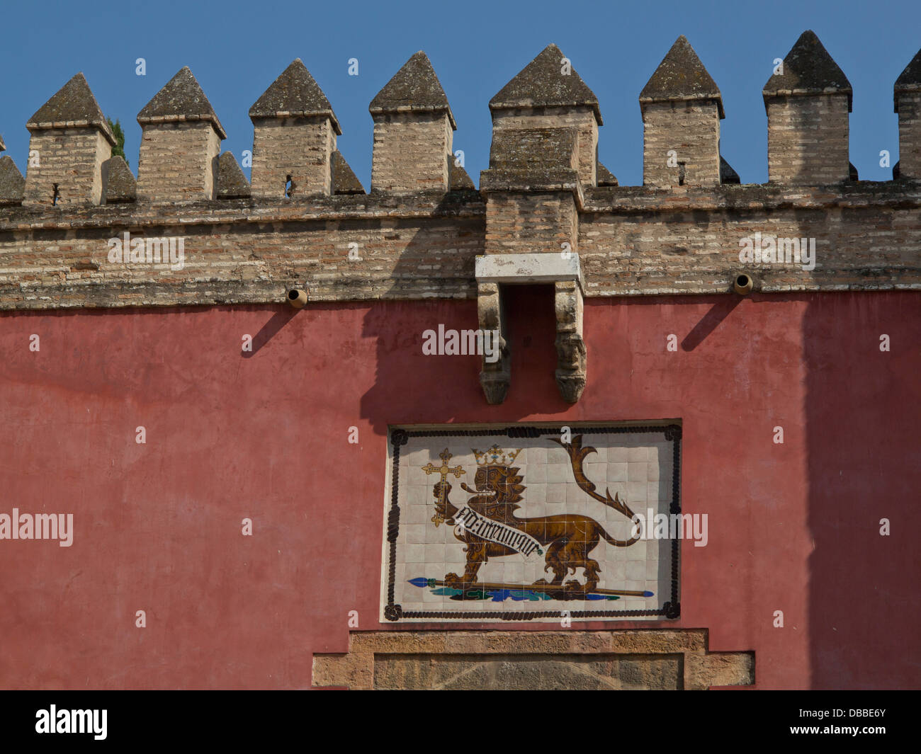 The Alcazar historical monument in Sevilla, Spain Stock Photo - Alamy