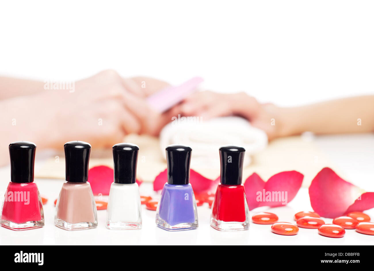 Hands Spa. Manicure concept Stock Photo - Alamy