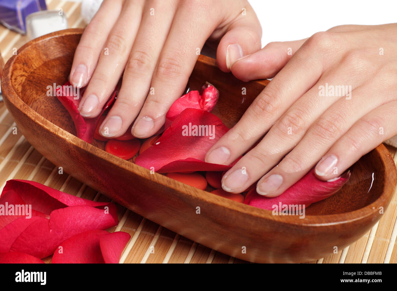 Hands Spa. Manicure concept Stock Photo - Alamy