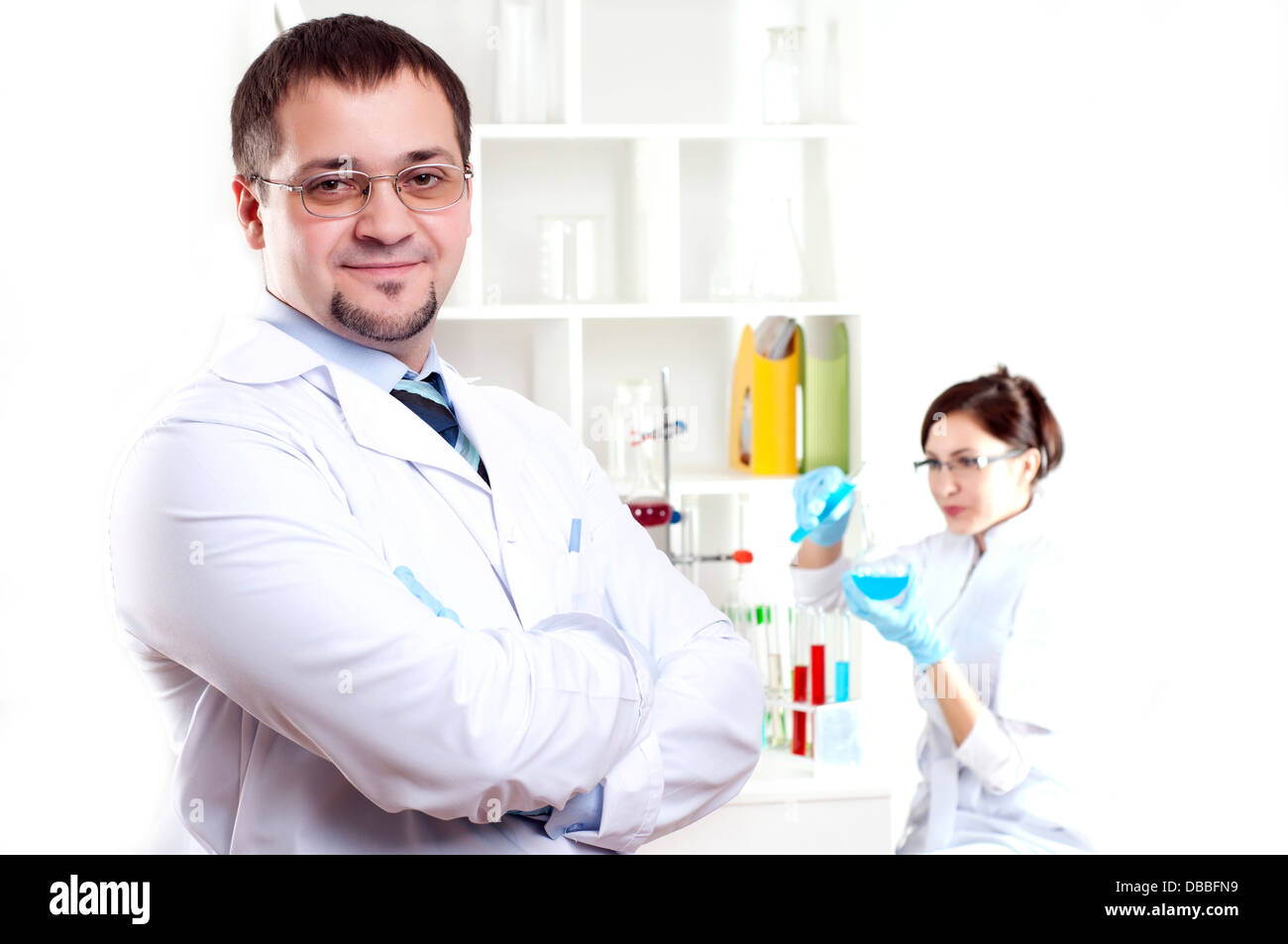 Portrait of the doctor Stock Photo - Alamy