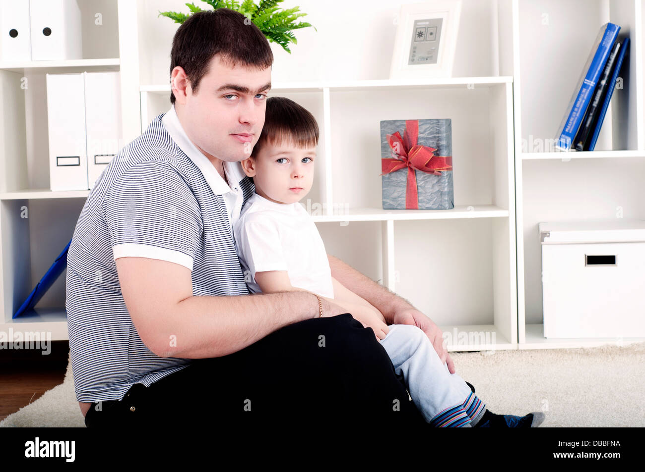 father and son Stock Photo - Alamy