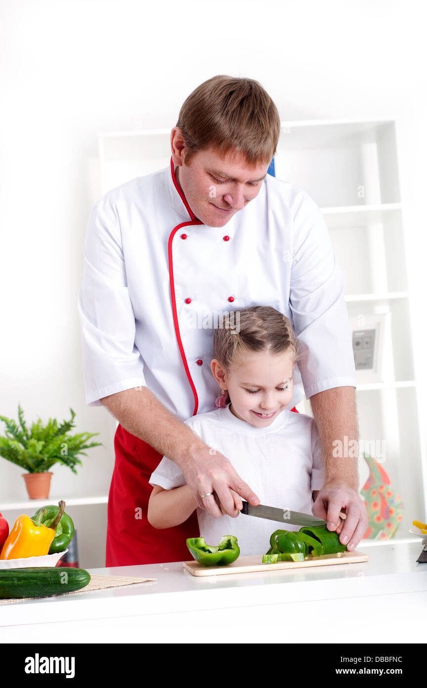 family cooking together Stock Photo - Alamy