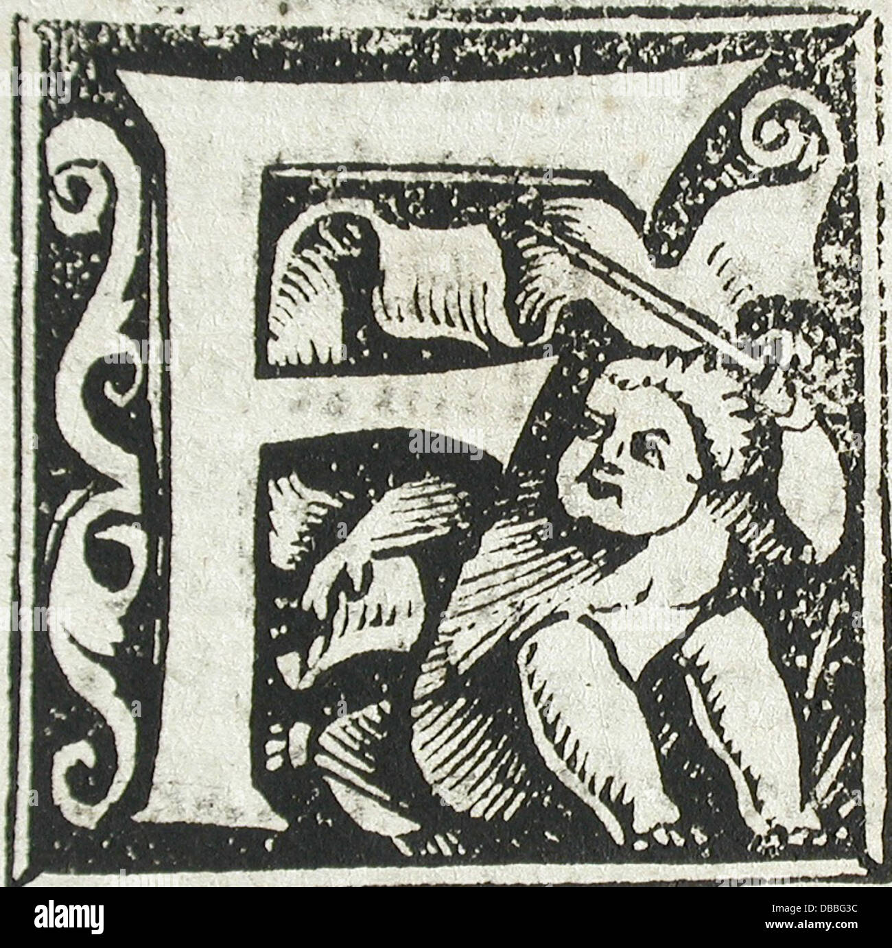 This collection features 20 ornamental letters, beautifully designed ...