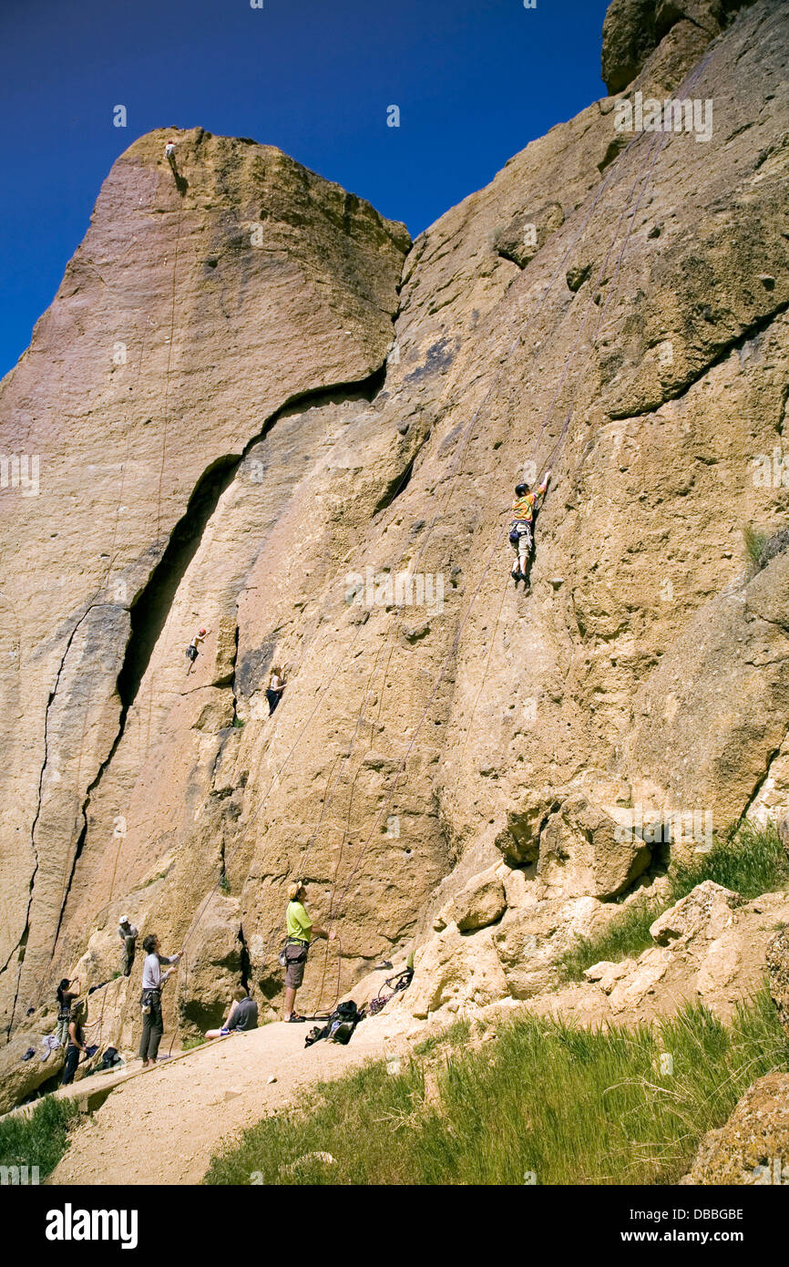 Rock climbers come from the world over to tackle the challenging, near ...