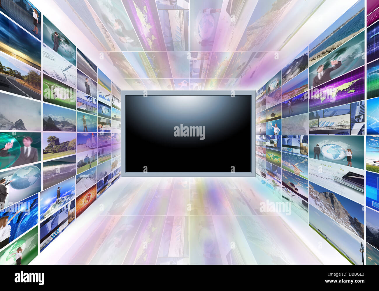 A flat screen television Stock Photo - Alamy