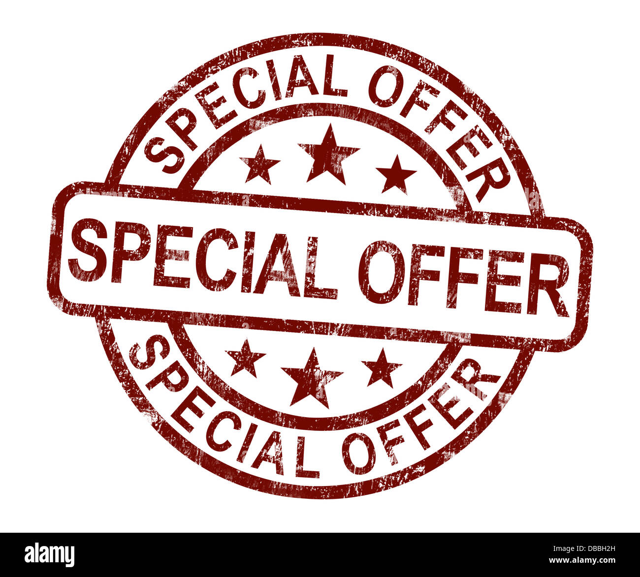 Special Offer Stamp Shows Discount Bargain Product Stock Photo - Alamy