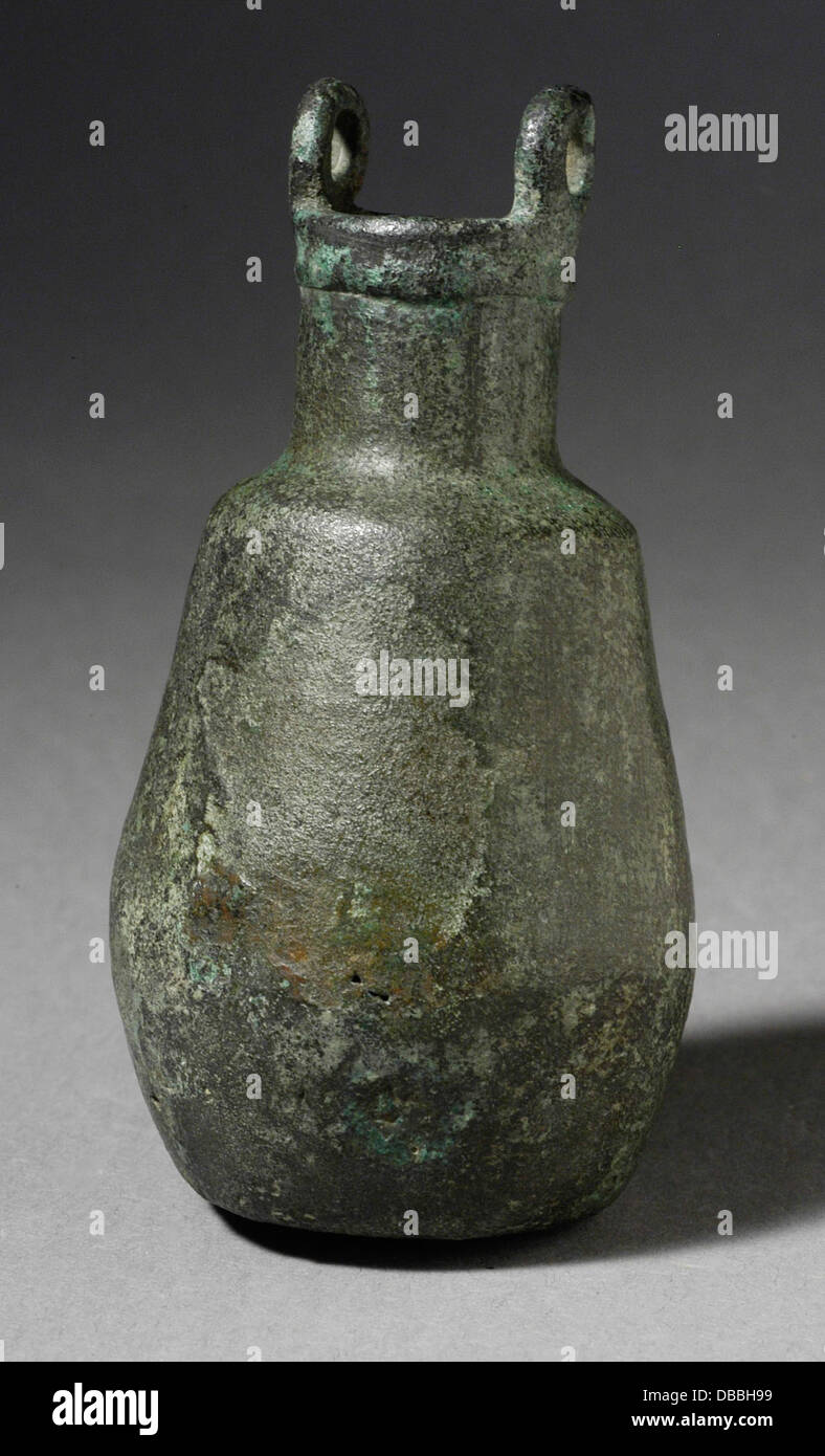 This uninscribed model situla, part of the LACMA collection, represents ...