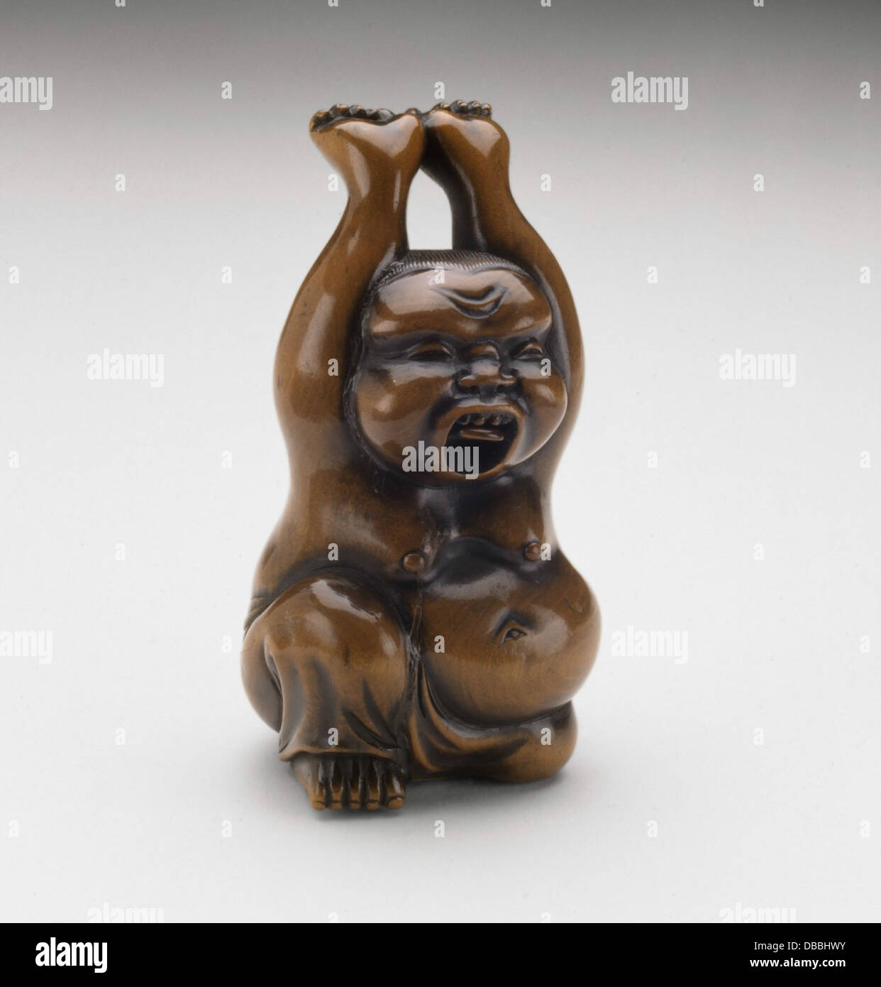 This sculpture depicts Uzume, the Japanese goddess of dawn and revelry ...