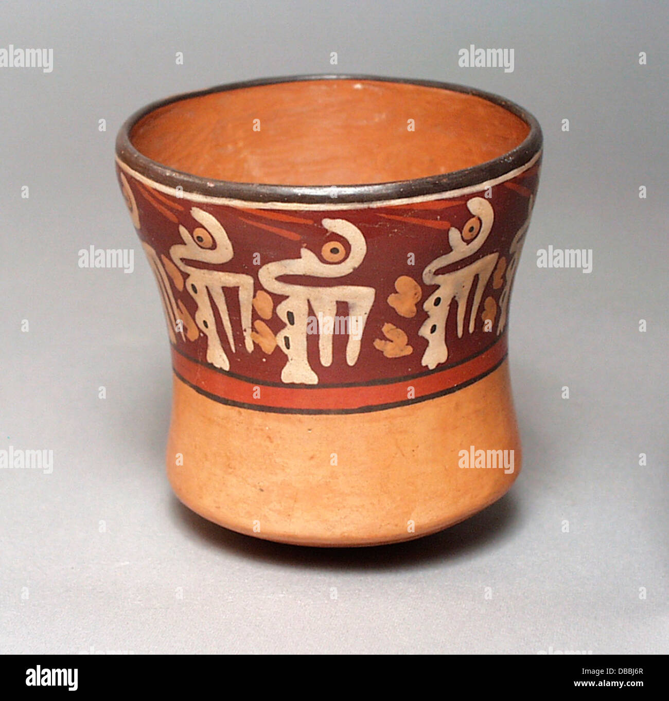 This ceramic vessel, part of LACMA's collection, features intricate ...