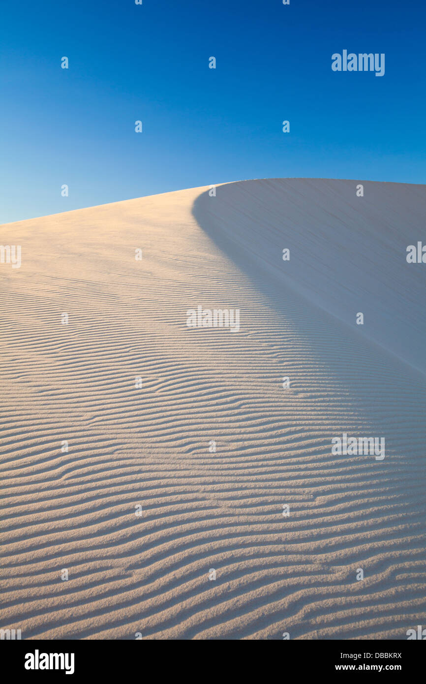 barchan dune, evening light with long shadows Stock Photo - Alamy