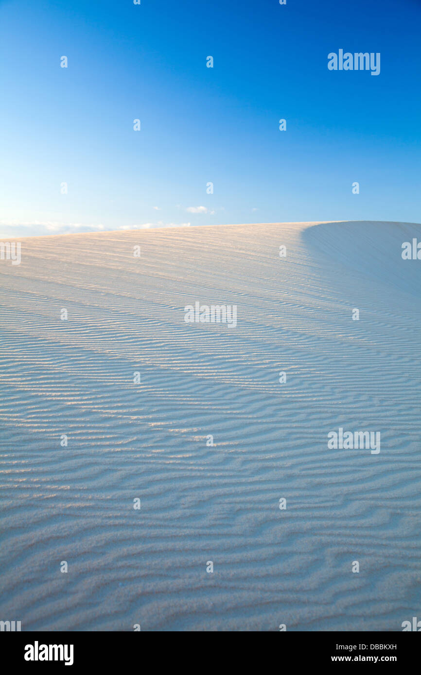 barchan dune, evening light with long shadows Stock Photo - Alamy