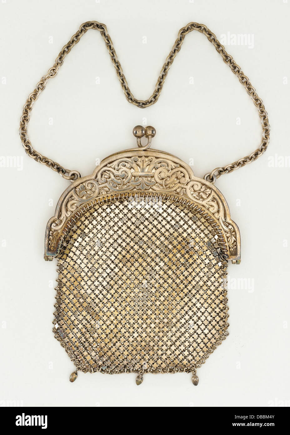 This woman's chatelaine and bag set from the LACMA collection reflects ...