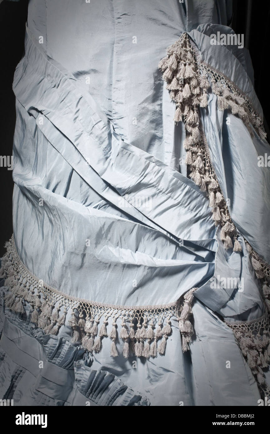 This dress, representative of traditional women's attire, features ...