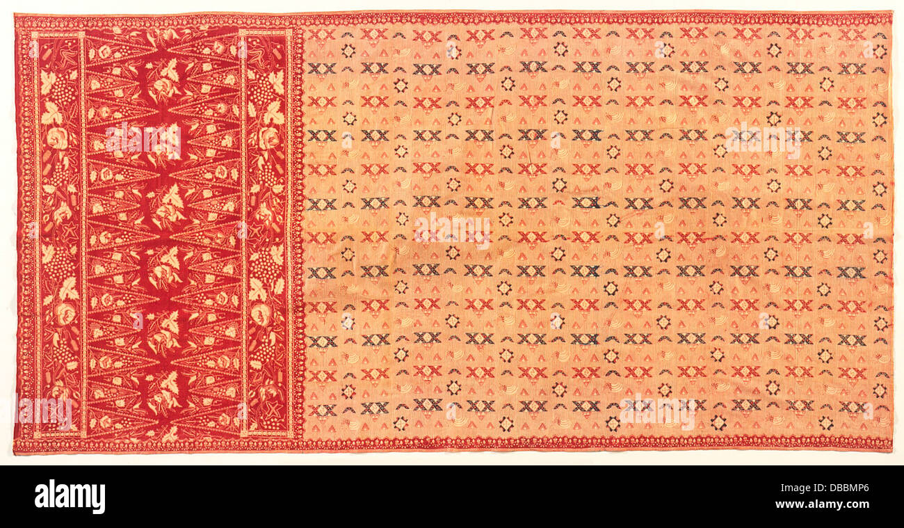 A woman’s hip wrapper, known as Sarung Bang-Bangan, part of LACMA's ...