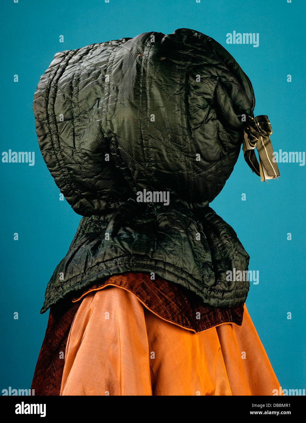 This woman's hood, part of a larger collection at LACMA, exemplifies ...
