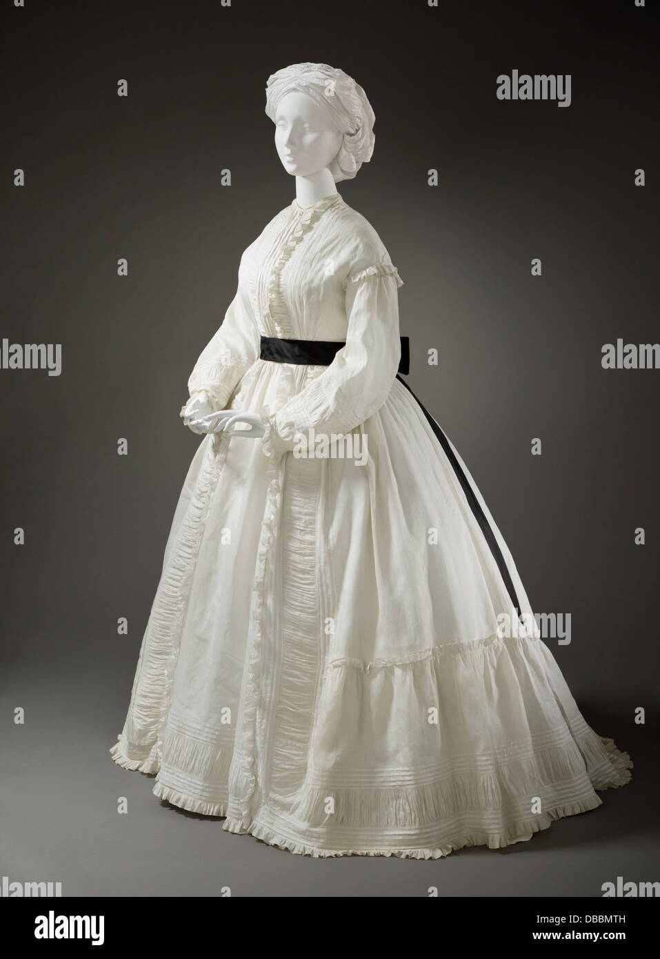 Woman's Morning Dress M.2007.211.667 (1 of 6 Stock Photo - Alamy