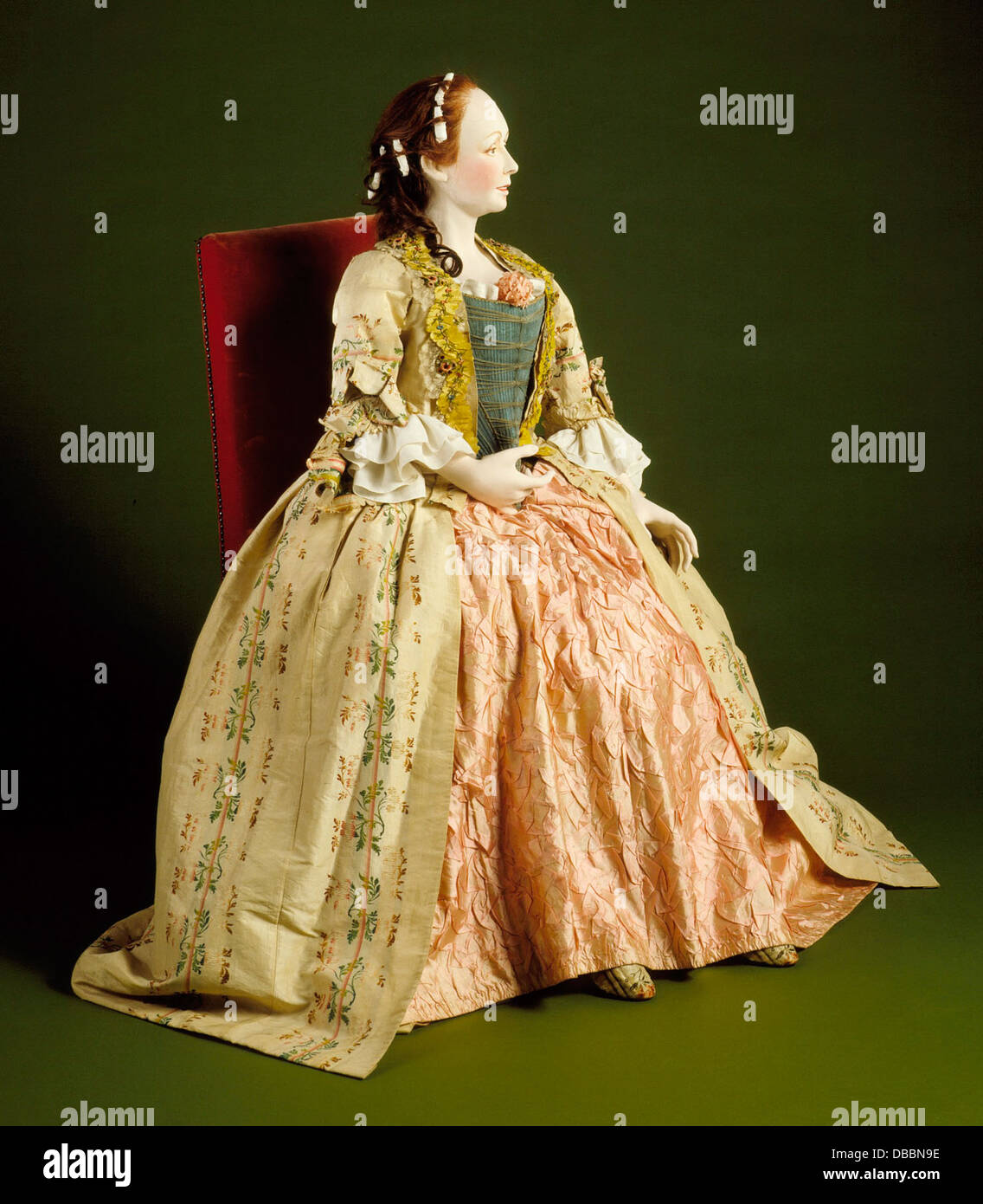 This woman’s robe a la Polonaise, from the LACMA collection, is a ...