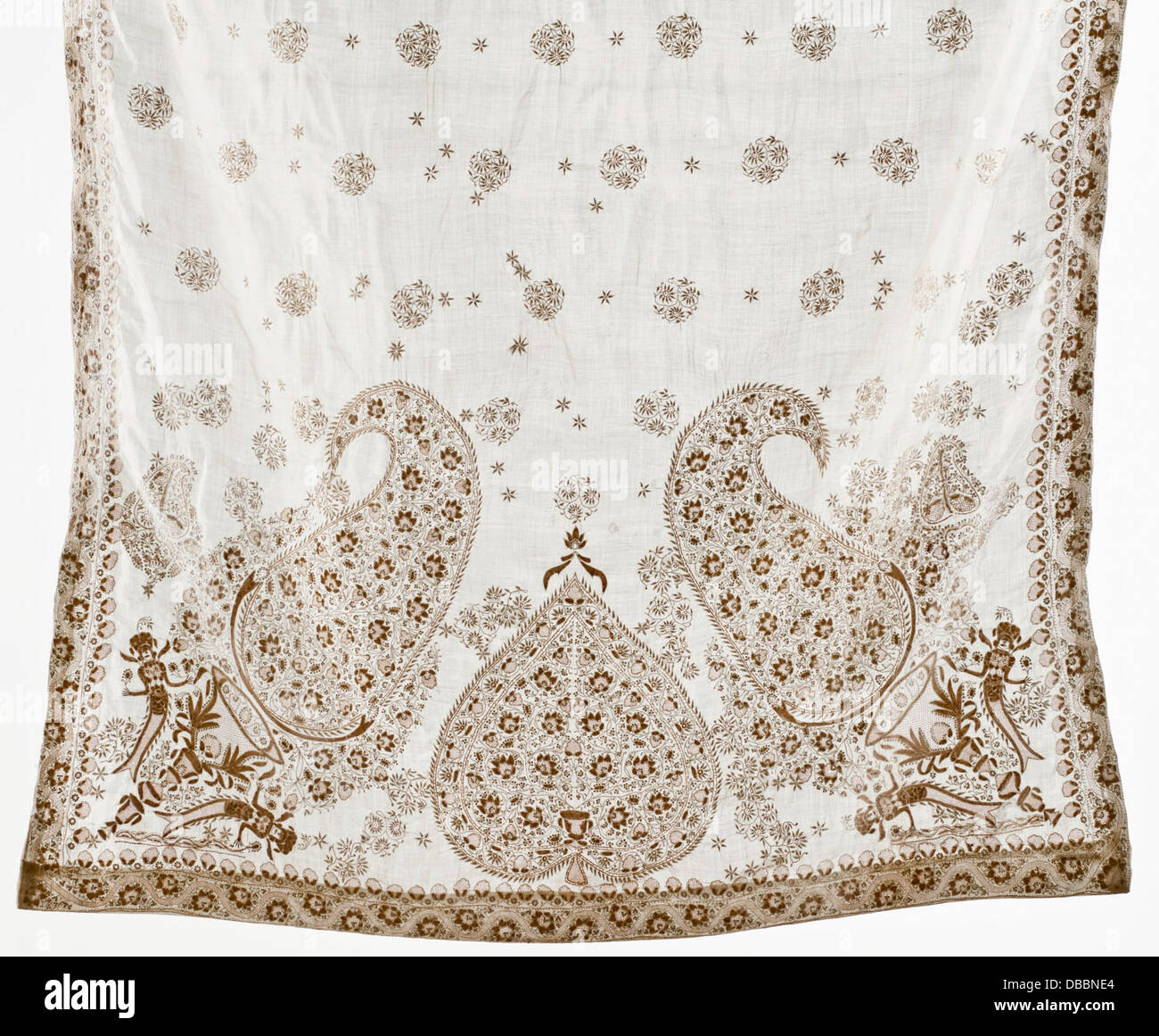 This woman's wrapped garment (sari) is a traditional piece of clothing ...