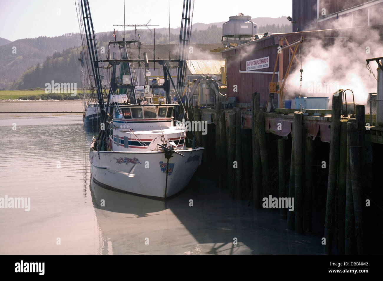 Fishing and crabbing are the mainstay industries of the little seaport ...